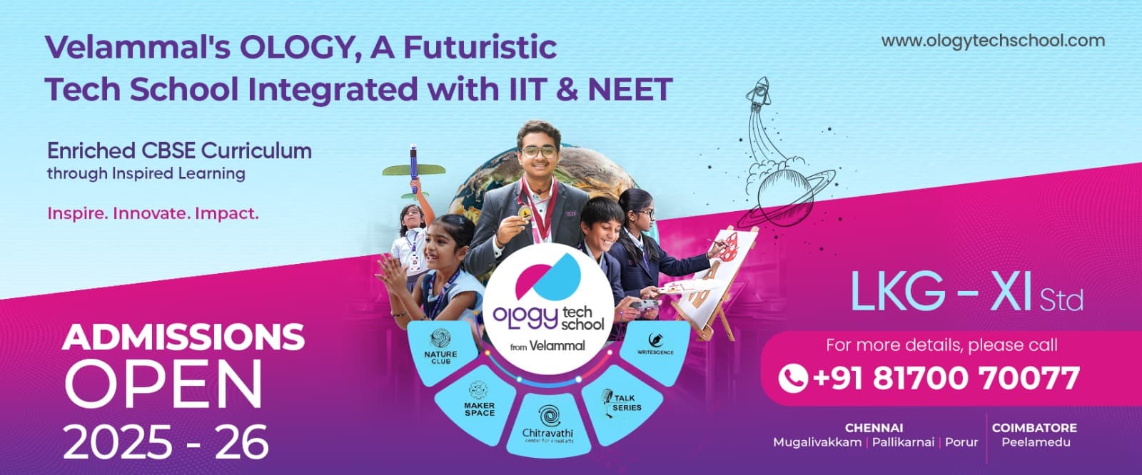 Velammal Ology Tech School | Global Education and Innovation